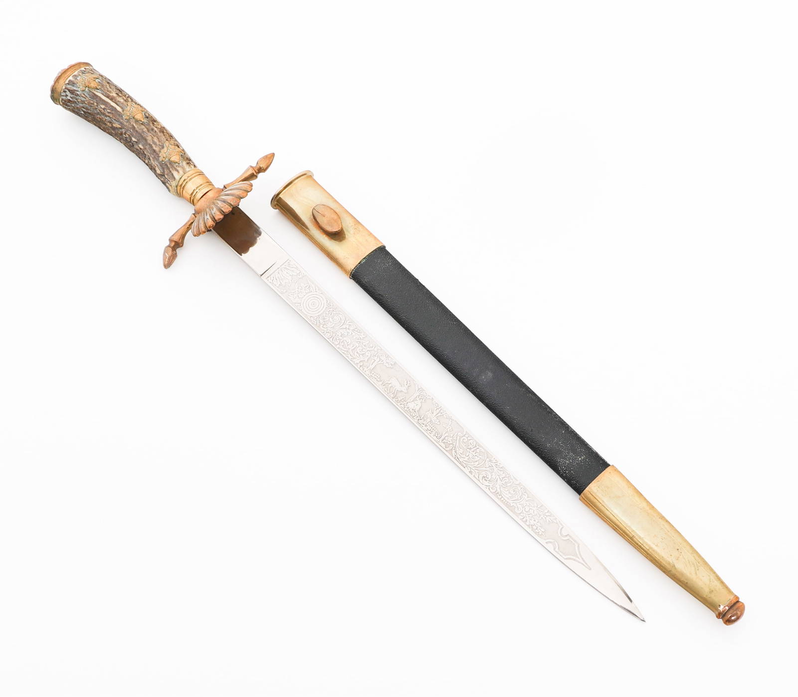 Wwii German Forestry Hunting Dagger By Horster Auction