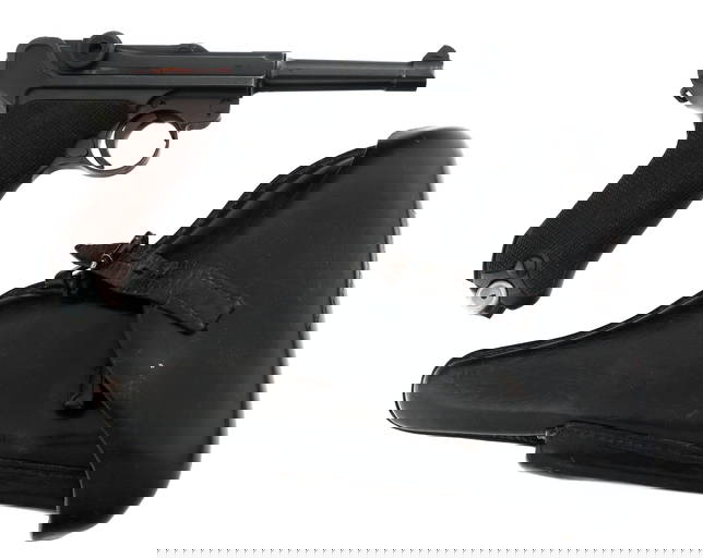 1940 German 42 Mauser P08 9mm Luger Pistol