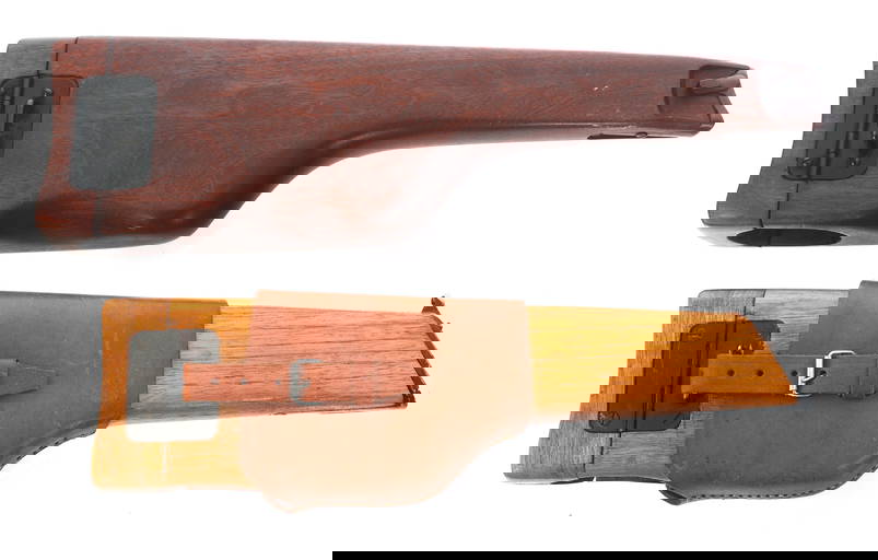 Modern Luger And C96 Pistol Holster Stocks