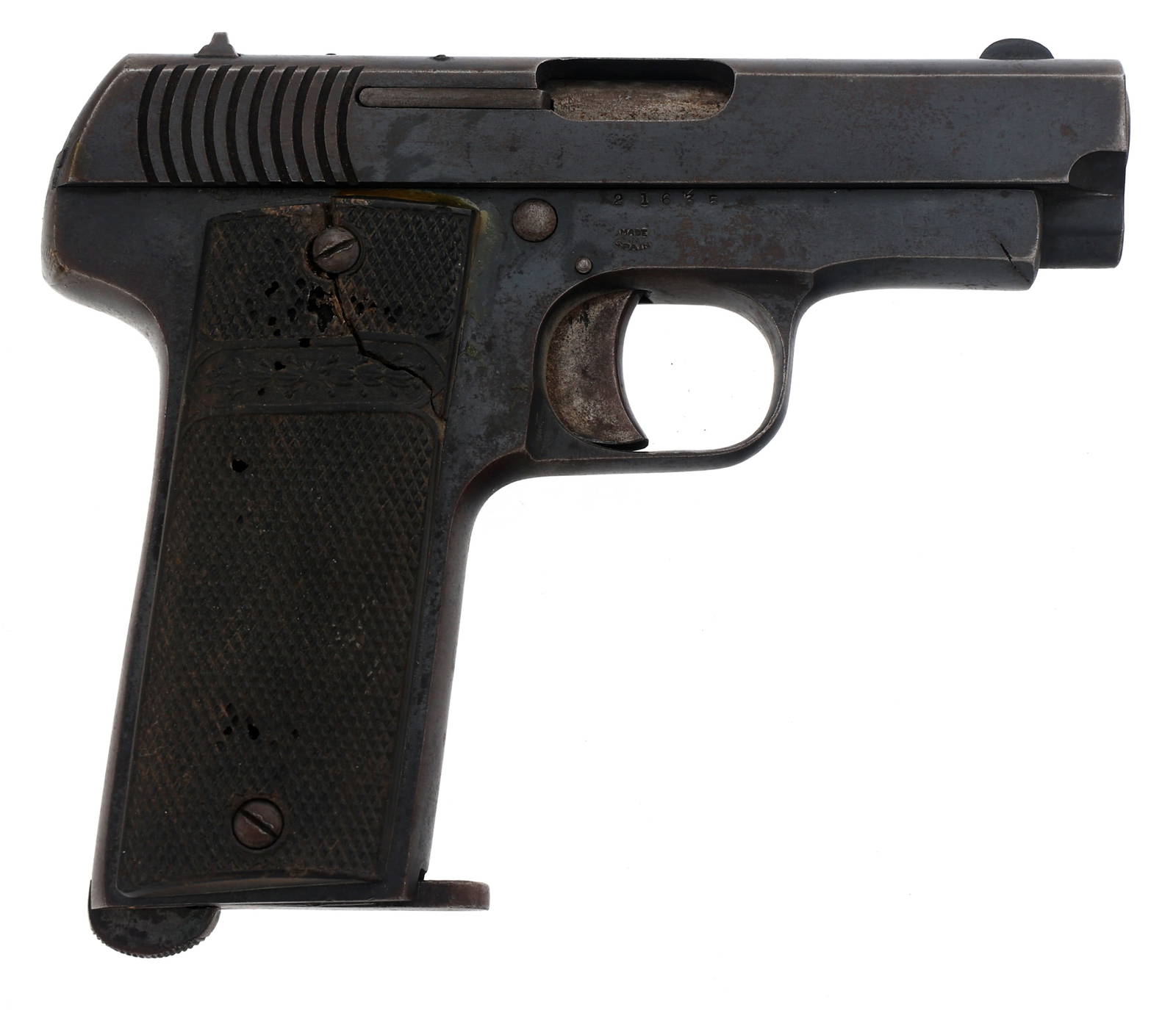 Paramount Model Ruby .32 Cal Semi Automatic Pistol Auction