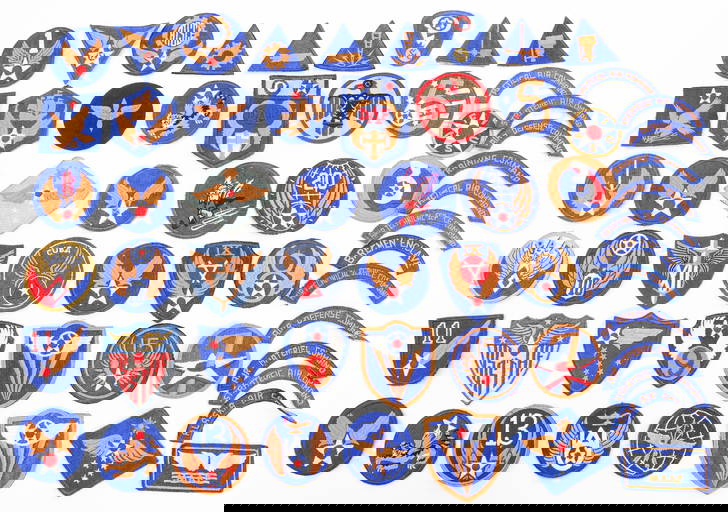 Wwii Usaaf, Wasp, Command Tab & Specialist Patches