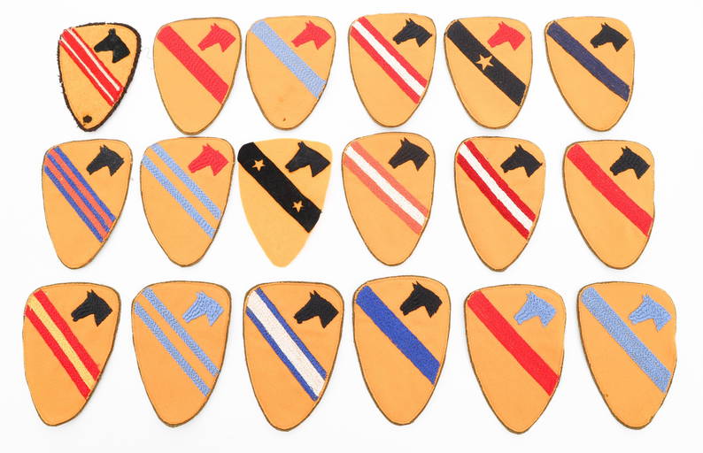 Interwars Us Army 1st Cavalry Division Patches