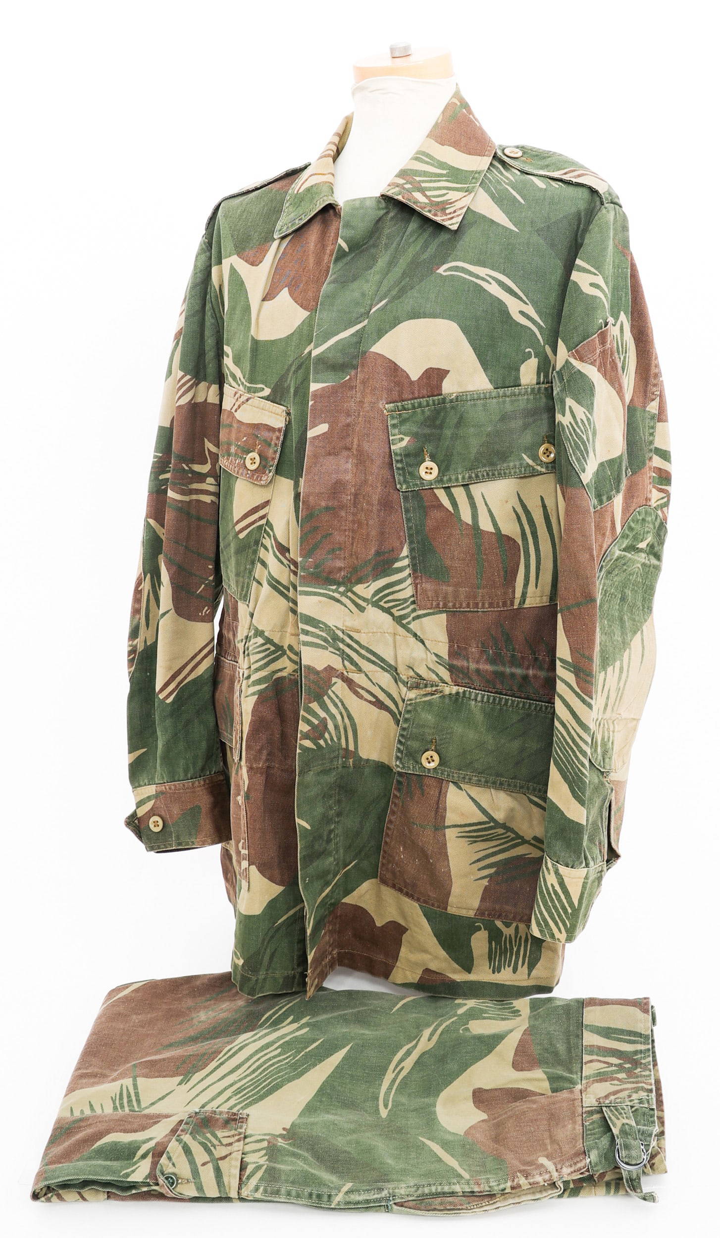 Bush War Rhodesian Brushstroke Camo Uniform Auction