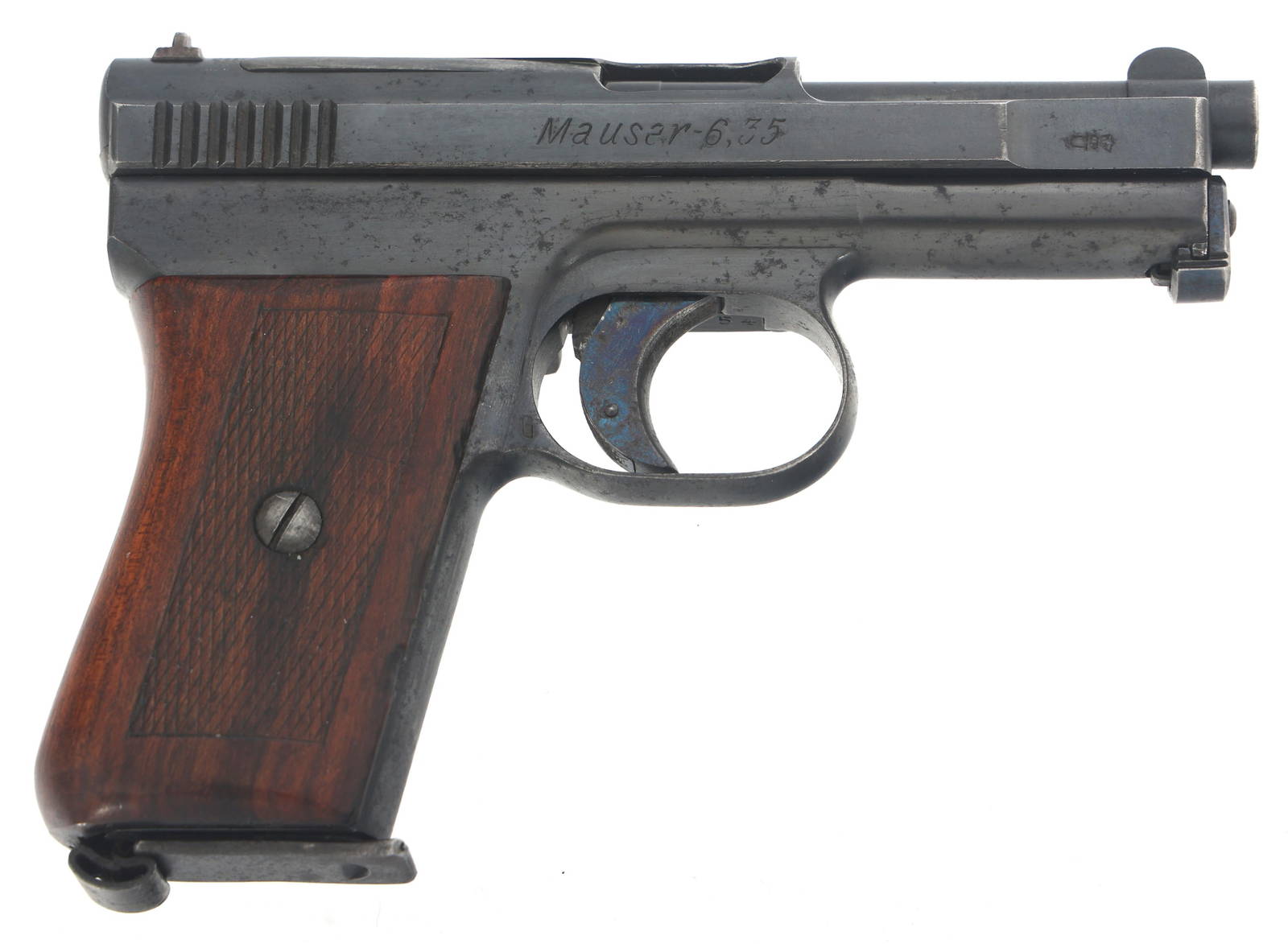 Mauser Model 1910 6.35mm Semi Automatic Pistol Auction