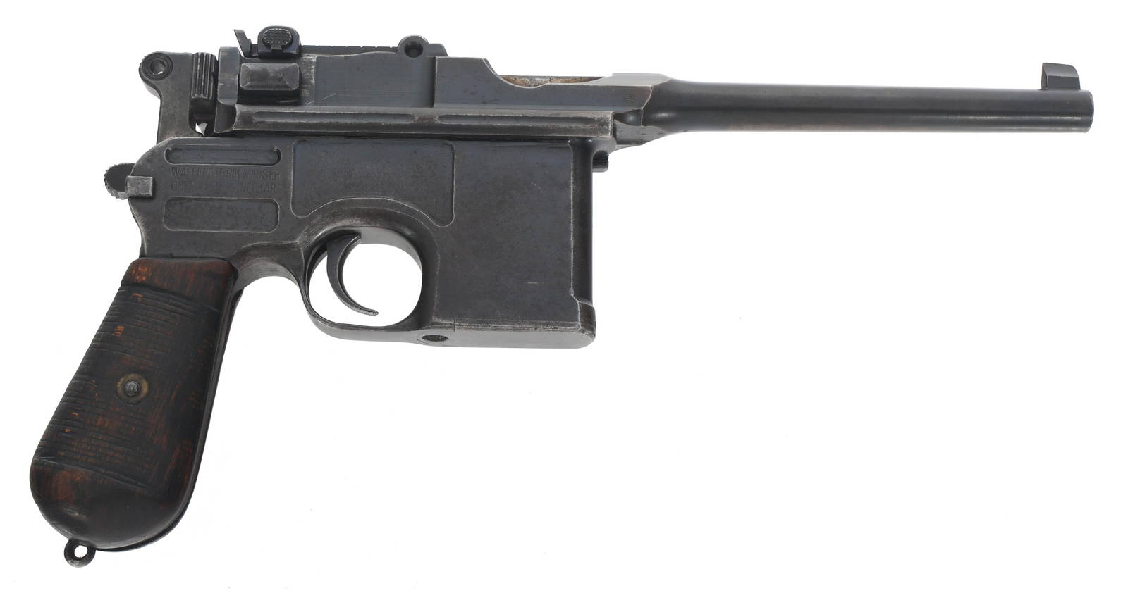 Mauser Model C96 7.63mm Caliber Broomhandle Pistol Auction