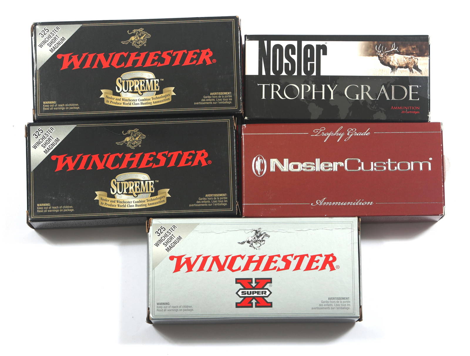325 Wsm Caliber Ammunition - 7 Pounds Tgw Auction
