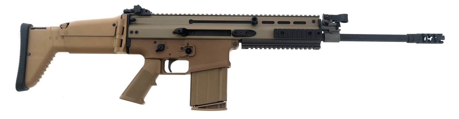 Fn Scar Model 17s 7.62x51 Caliber Semi Auto Rifle Auction