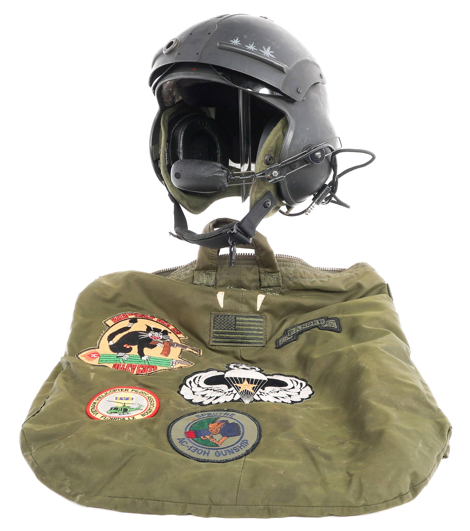 Cold War Us Spec Ops Army Sph-4 Pilot Helmet Auction