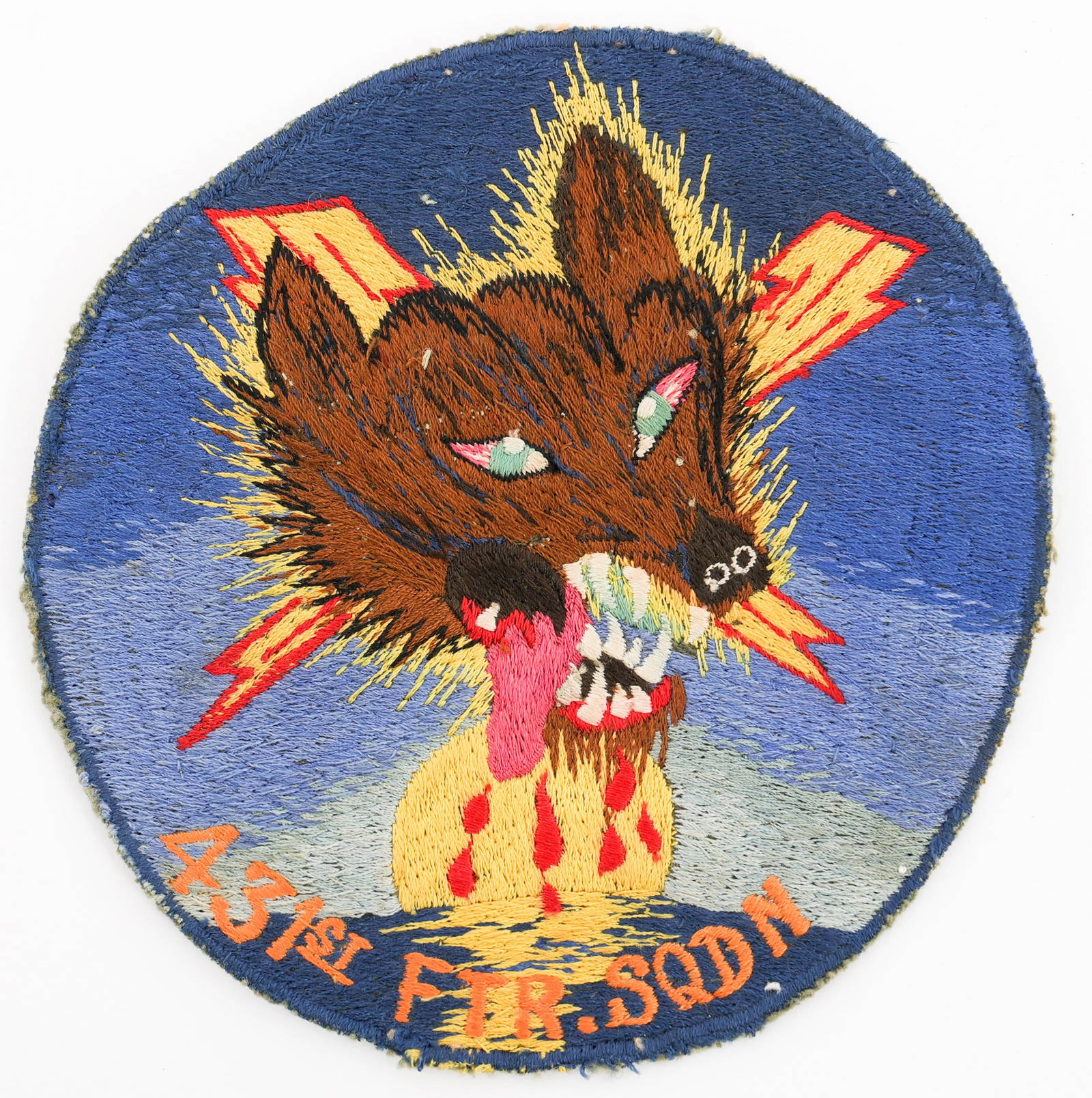 Wwii Usaaf 431st Fighter Squadron Patch Auction
