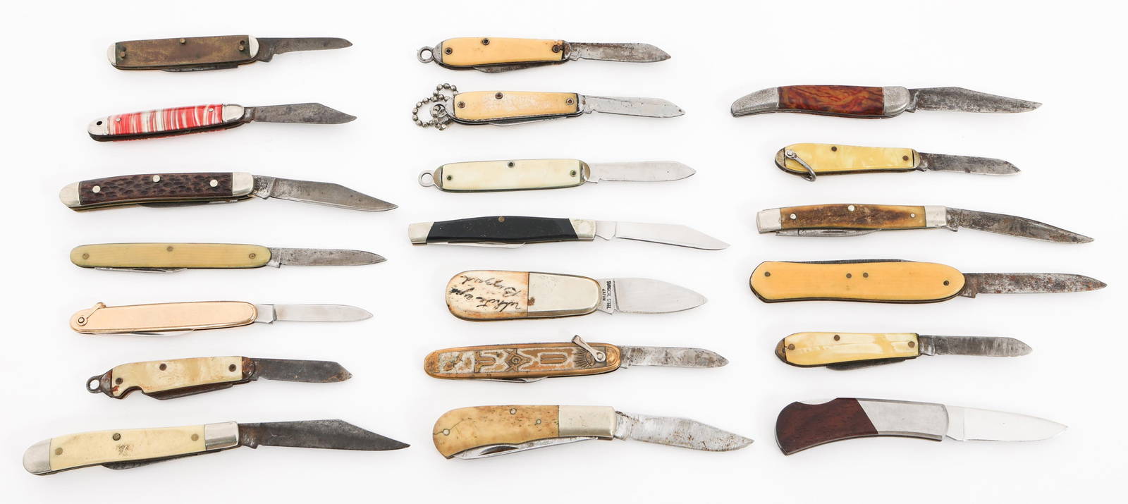 Folding Pocket Knives - Case, Boker, Craftsman Auction