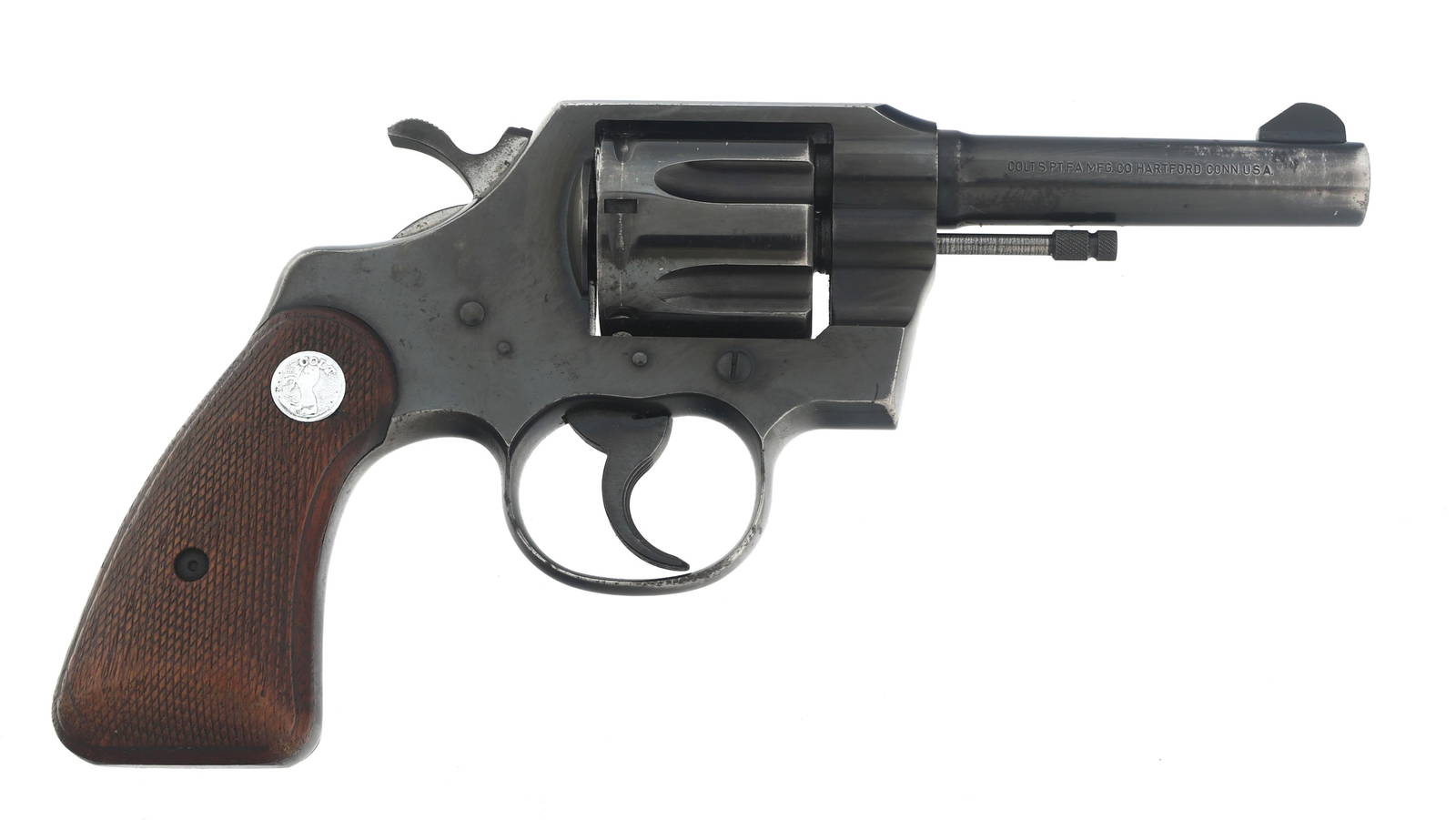 1956 Colt Model Official Police .38 Cal Revolver Auction