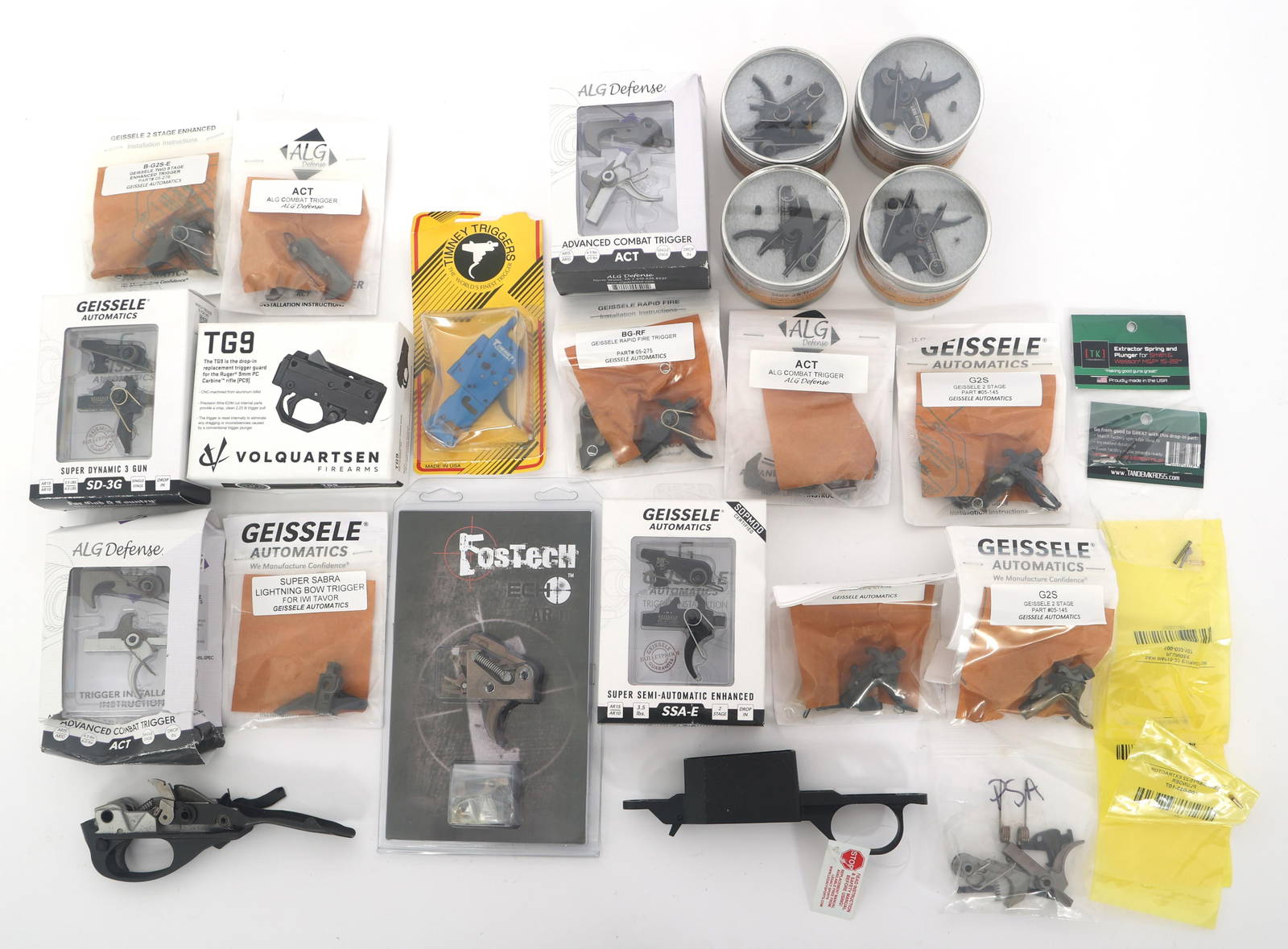Fire Control Groups For Ar-15 & Ruger Pc Carbine Auction