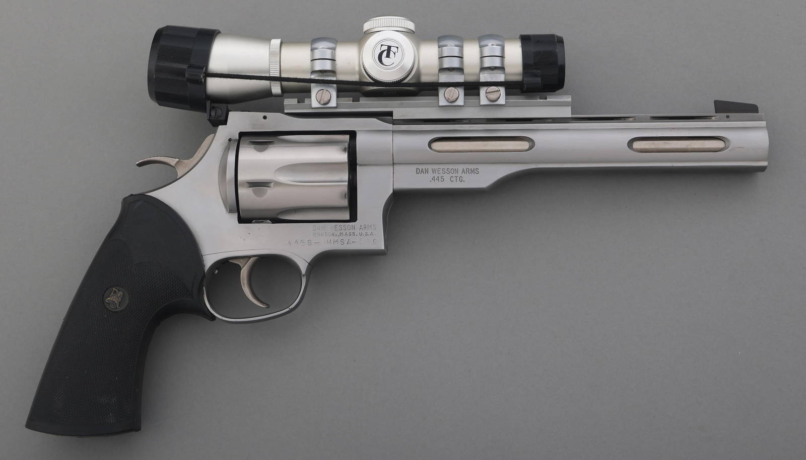 Dan Wesson Model 445 Super Mag .445 Cal Revolver Auction