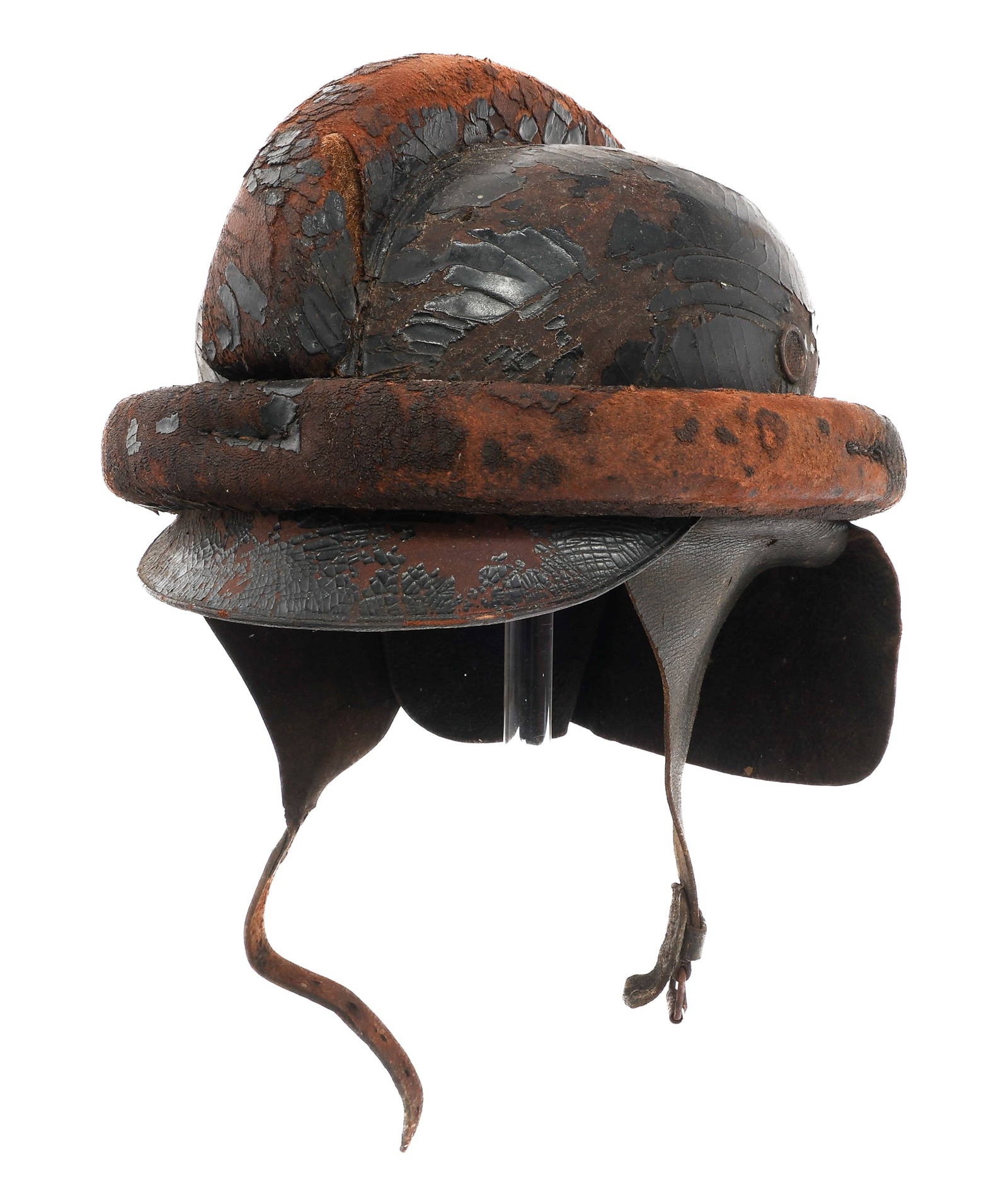 Wwii German Nskk Motorcycle Crash Helmet Auction