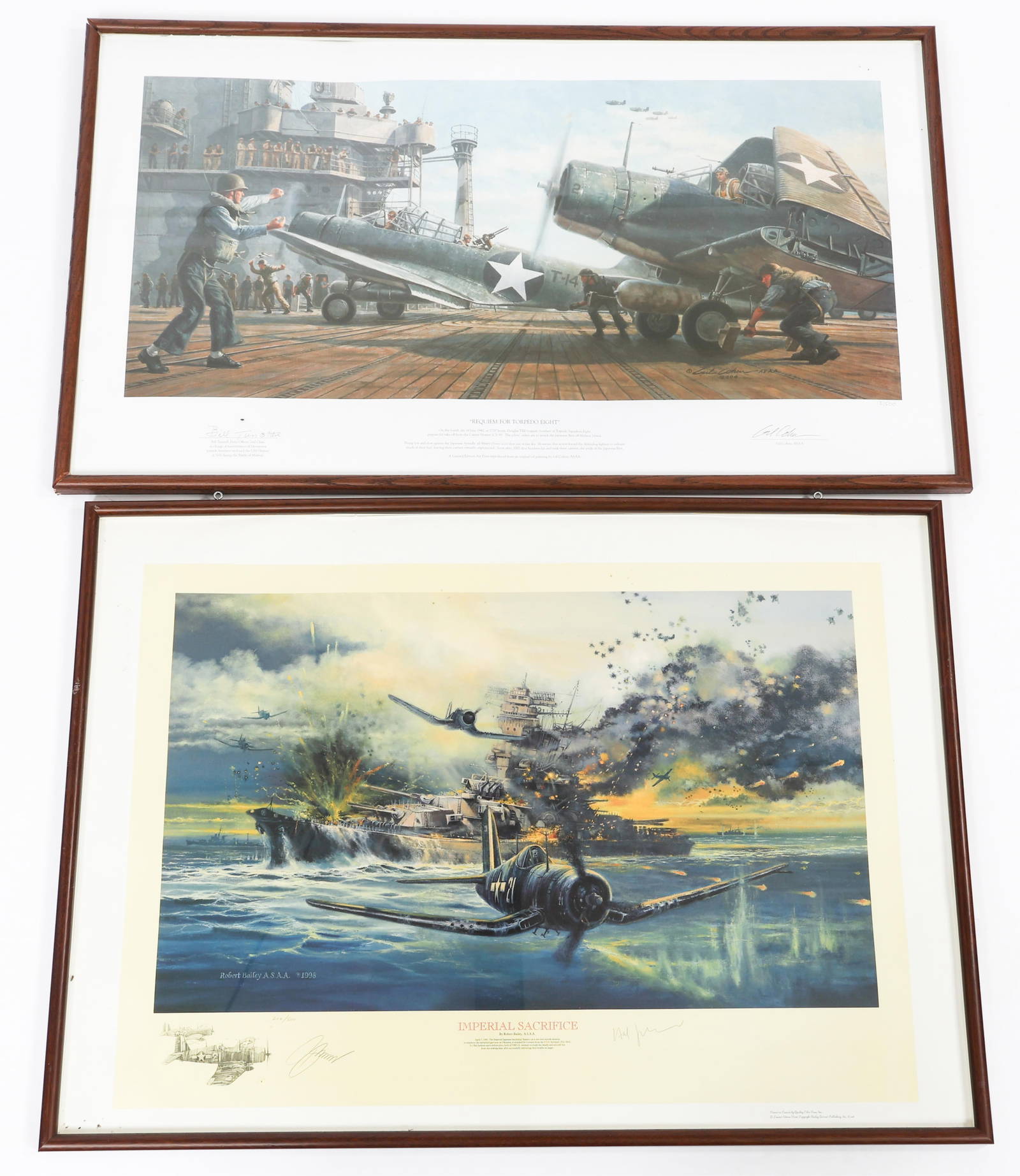 Gil Cohen & Robert Bailey Aviation Lithographs Auction