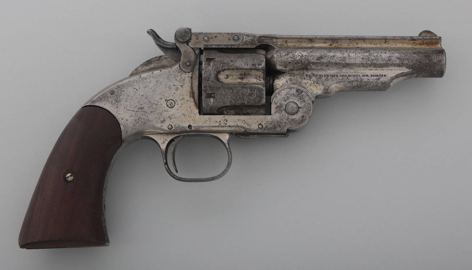 Smith & Wesson 2nd Model Schofield 45 Cal Revolver Auction