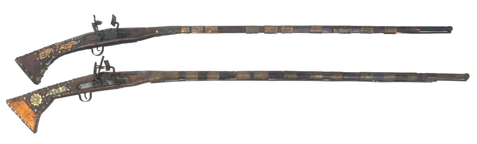 North African Moukahla Inert Display Rifles Auction