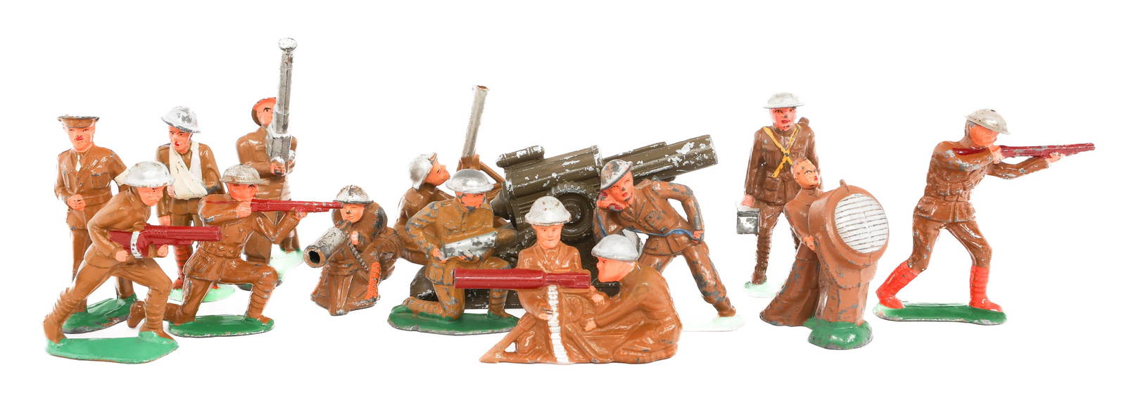 Barclay Manoil Lead Wwi Soldier Figurines Auction