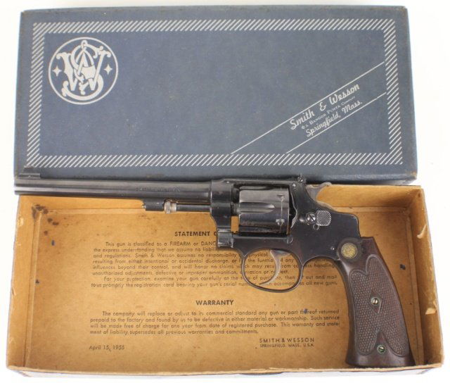 Smith & Wesson Long Rifle Ctg .22 Cal Revolver