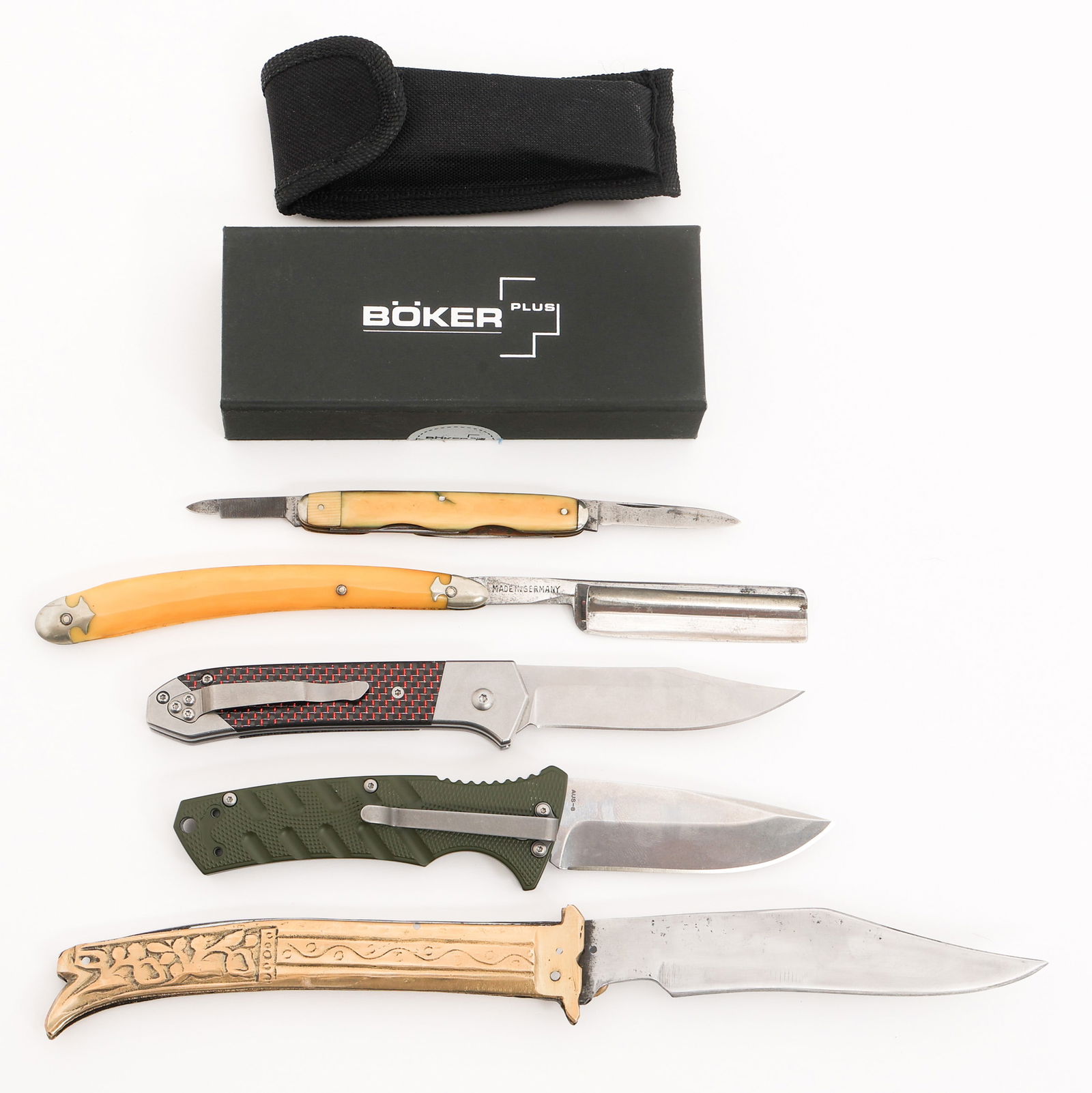 20th C. Razor, Switchblade & Pocket Knives Auction