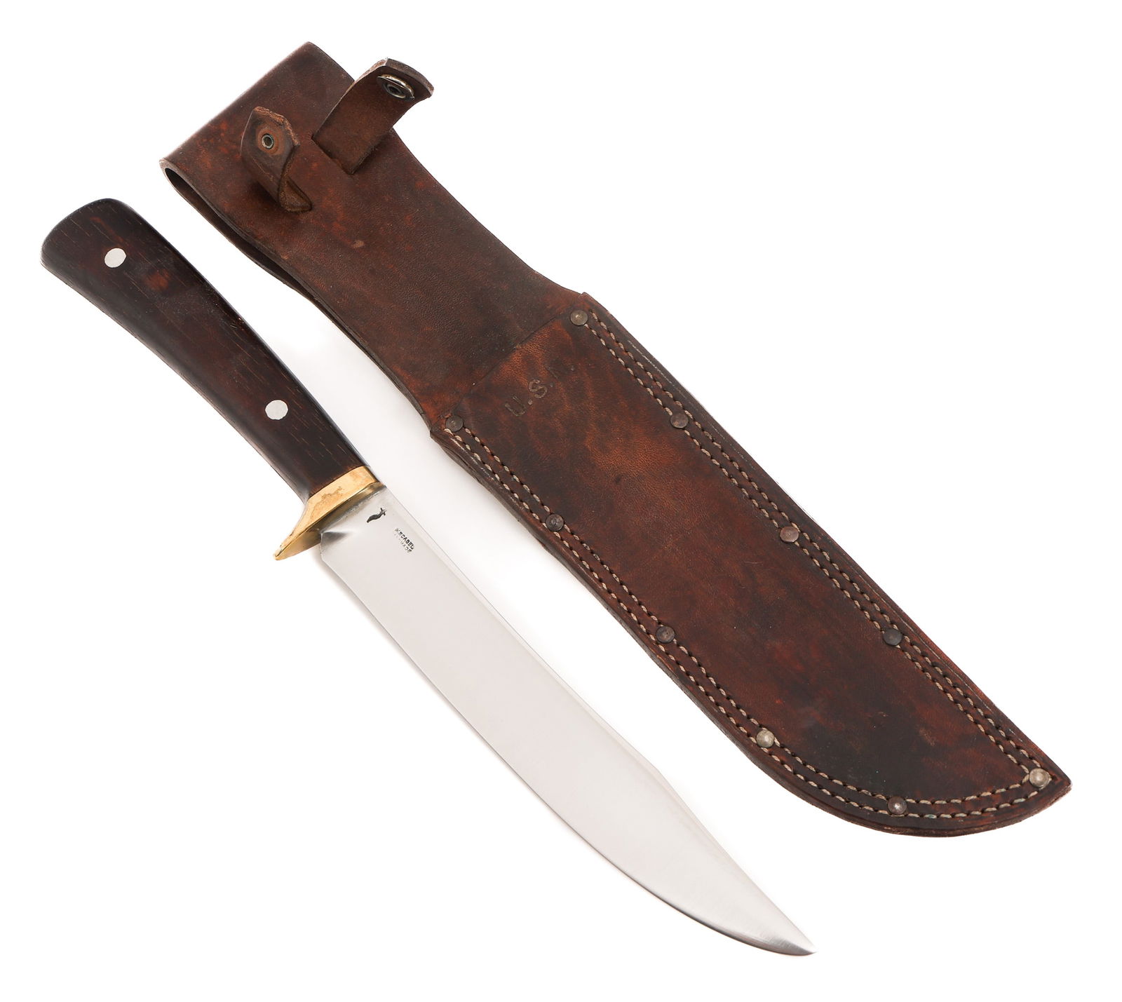 W. Scagel Handmade Full Tang Camp Knife Auction