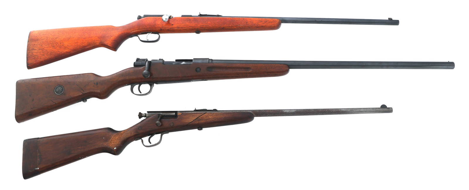 Springfield .22 Cal Rifles & Geha 12 Gauge Shotgun Auction