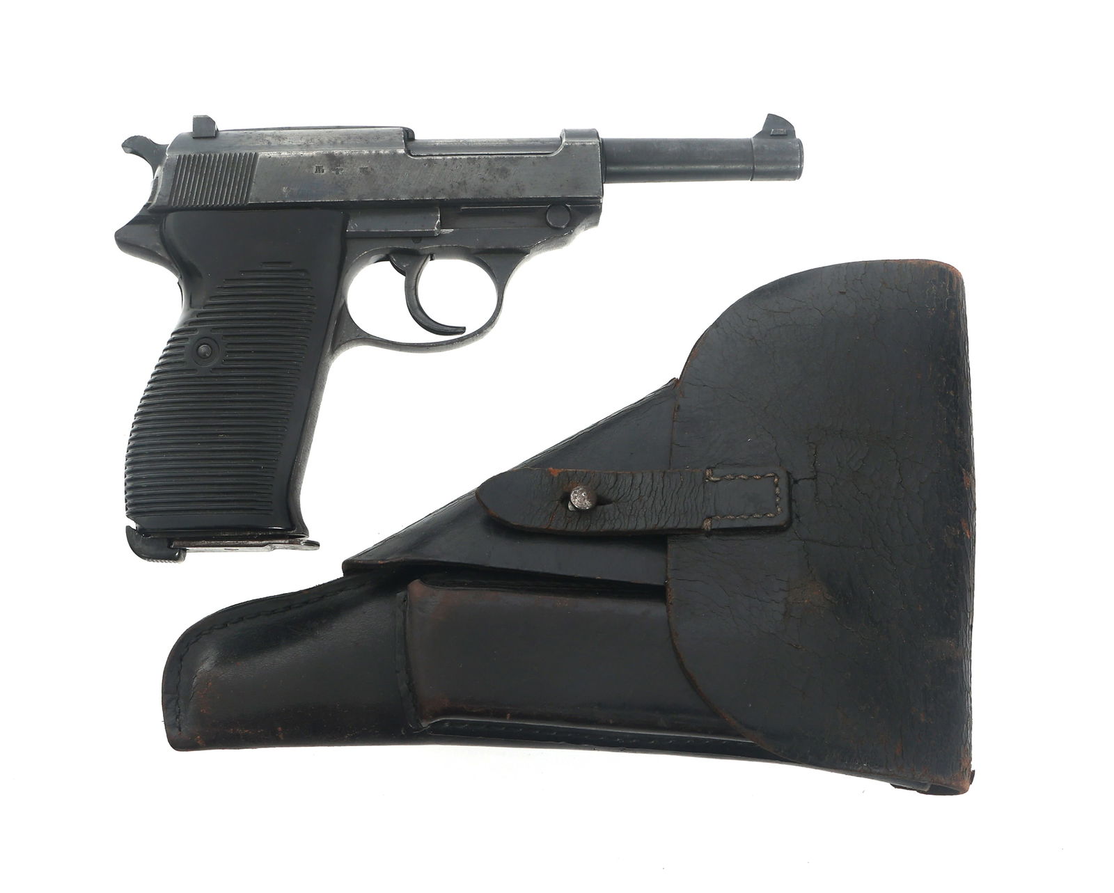 Wwii German Ac 44 Code Walther Model P38 Pistol Auction