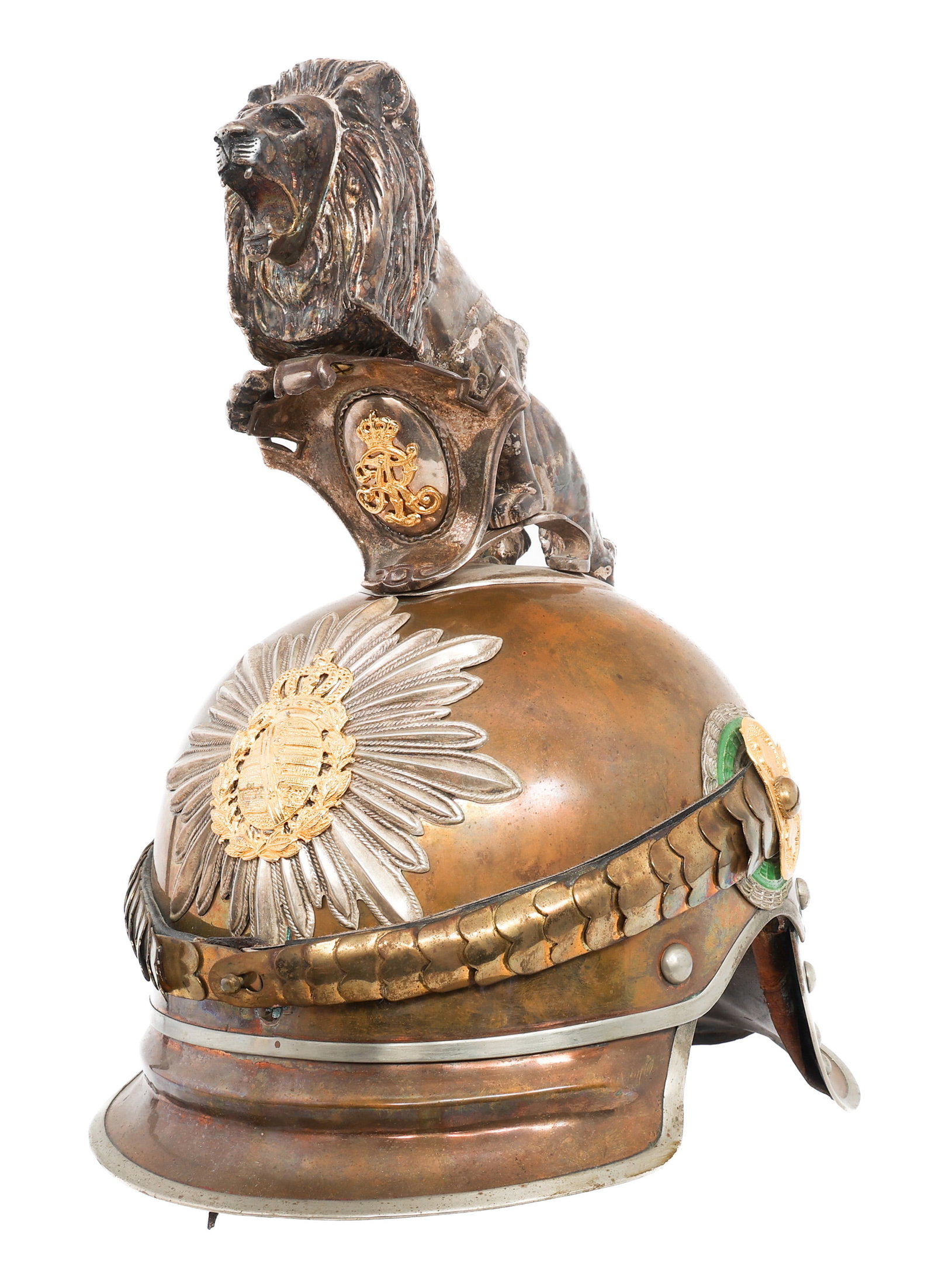 Modern Copy German Saxon Garde-reiter Helmet Auction