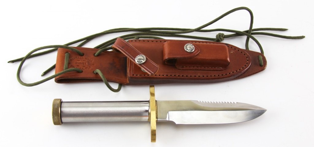 RANDALL MODEL 18 ATTACK SURVIVAL KNIFE & SCABBARD