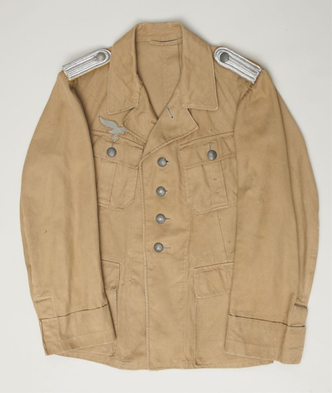 WWII GERMAN AFRIKA CORPS LUFTWAFFE OFFICER UNIFORM