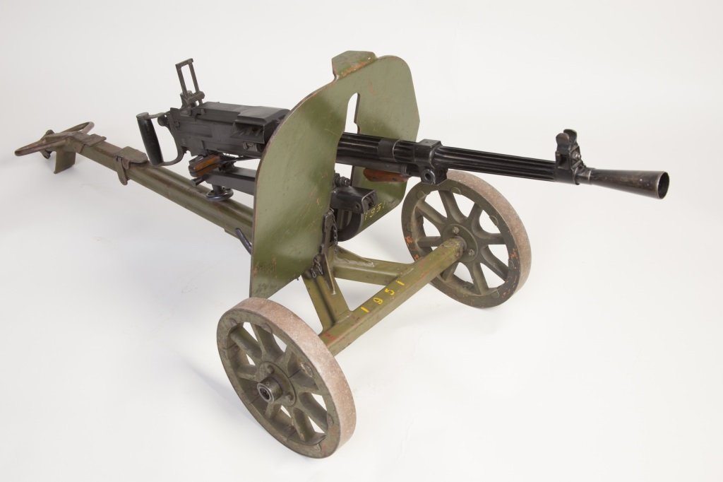 SOVIET GORYUNOV SG43 HEAVY MACHINE GUN