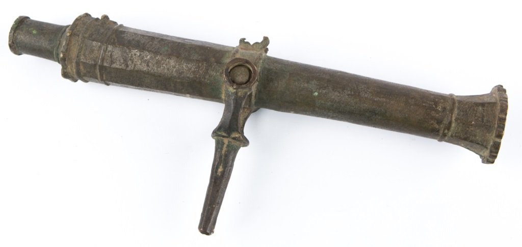 BRONZE LANTAKA CANNON