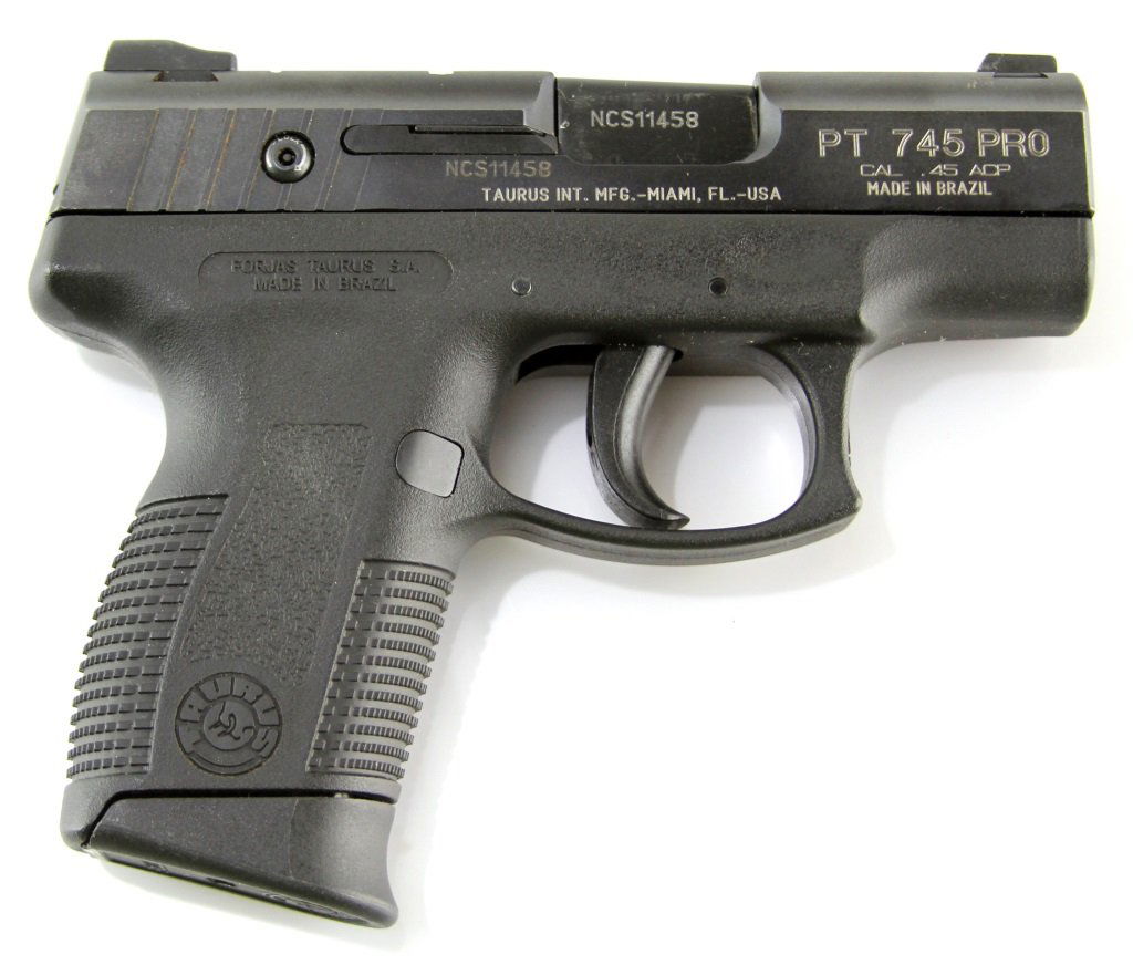 TAURUS PT 745 PRO MILLENNIUM 45 ACP PISTOL - Feb 27, 2016 | Centurion ...