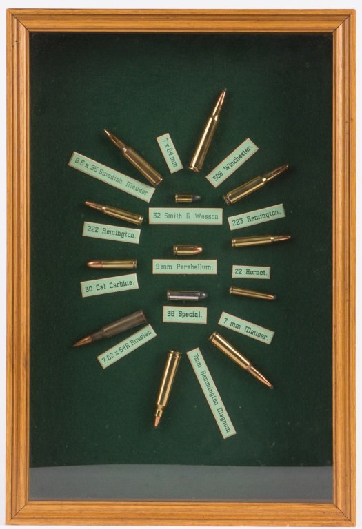 SHADOW BOX BULLET DISPLAY