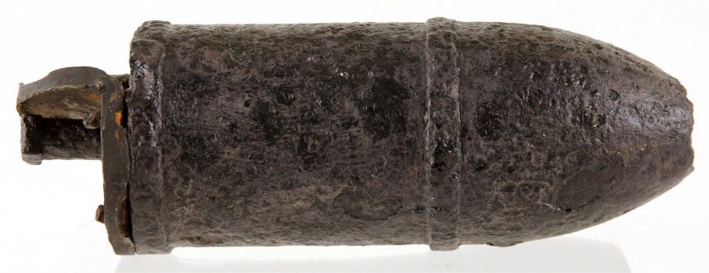 CIVIL WAR CONFEDERATE MULLANE SHELL MALVERN HILL