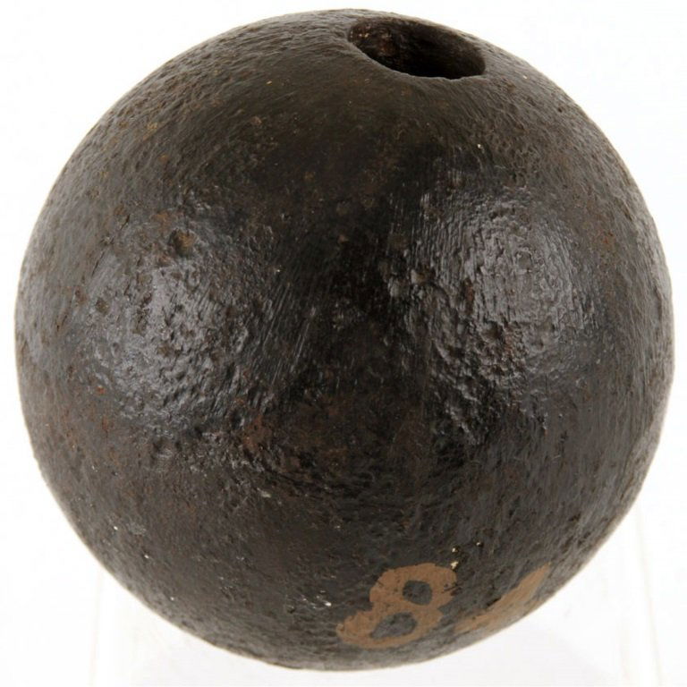 Civil War Confederate Cannon Ball Fredericksburg