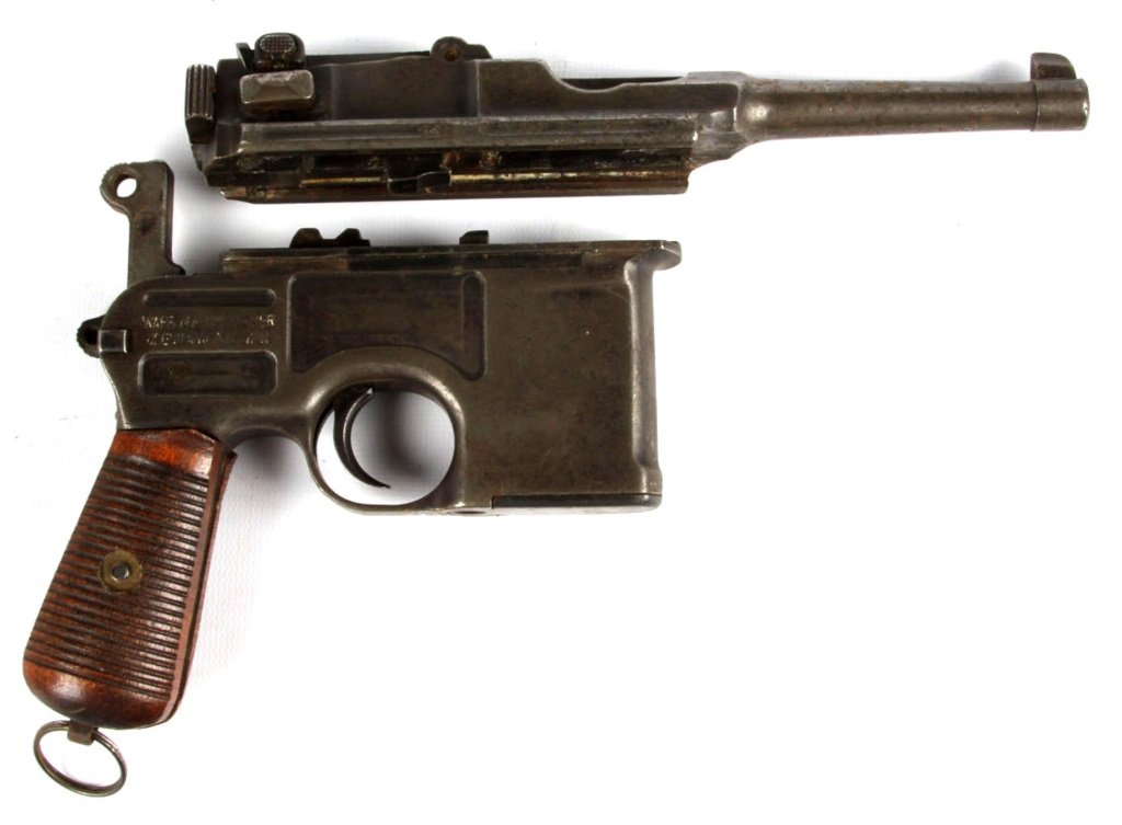 MAUSER C96 BROOMHANDLE FOR PARTS OR REPAIR