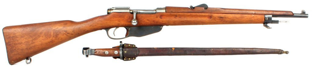 WWI DUTCH HEMBRUG 1918 CARBINE WITH BAYONET