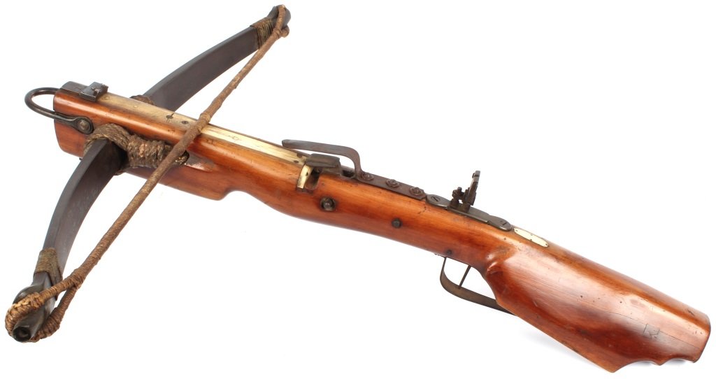 19th CENTURY GERMAN CROSSBOW