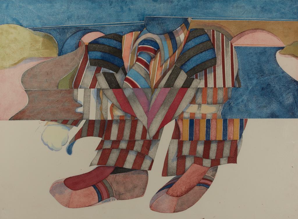 Frederick Lynch, Landscape, Fabrics and Shoes, 1977, (#0085) on Aug 14 ...