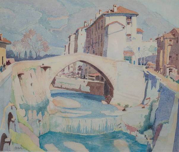 Ernest D. Roth, Am. 1879 1964, Segovia, C. 1920,