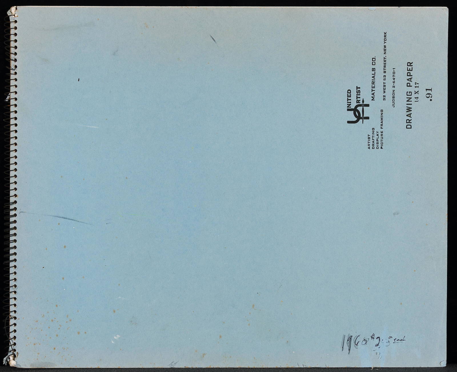 Elena Jahn (am. 1938-2014), Sketchbook With Eight Drawings, Likely ...