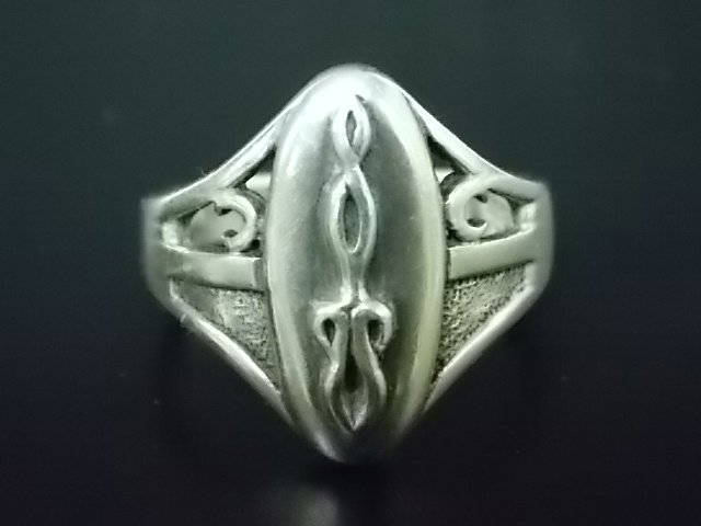 Vintage Estate .925 Sterling Silver Ring Marked "pscl"