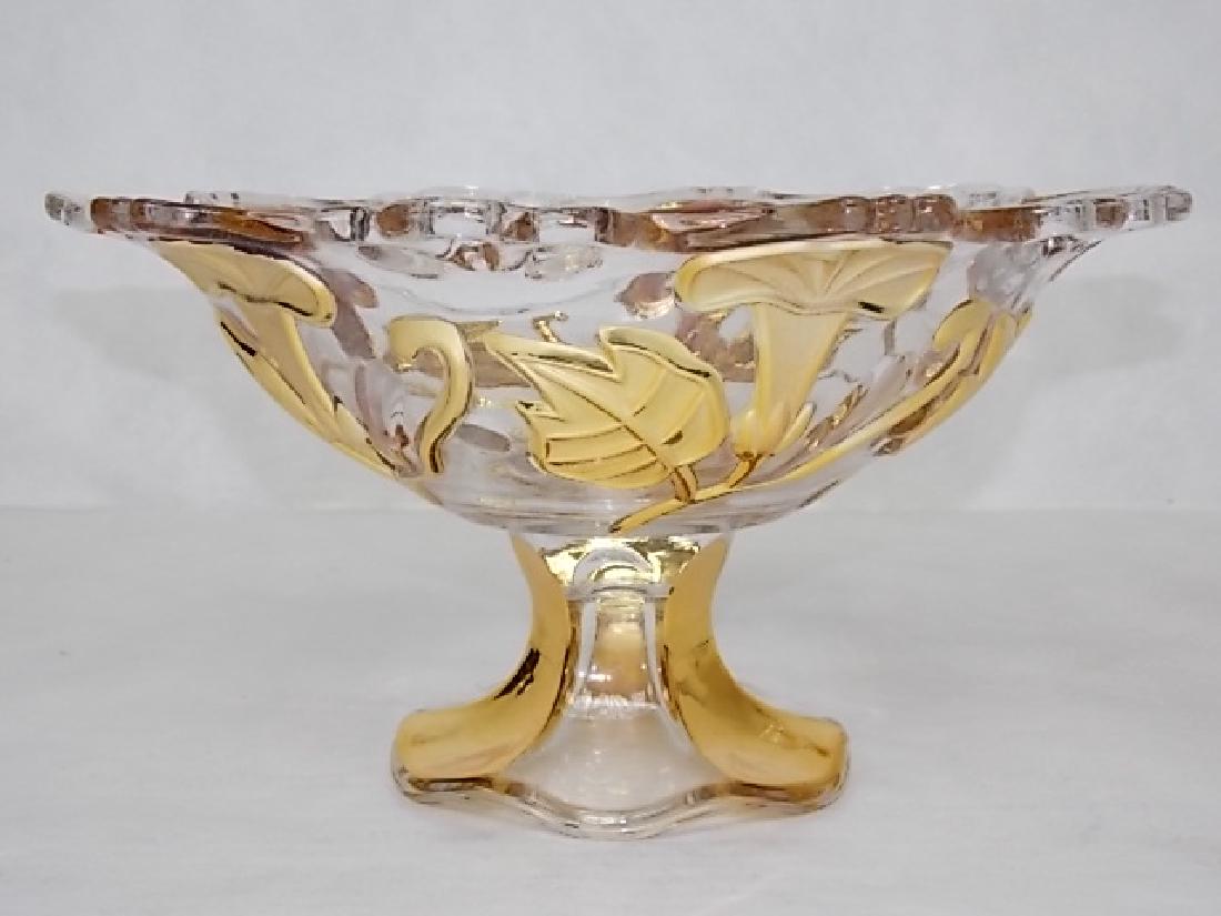 EXQUISITE HAND PAINTED ART NOUVEAU GLASS COMPOTE - Sep 24, 2017 ...