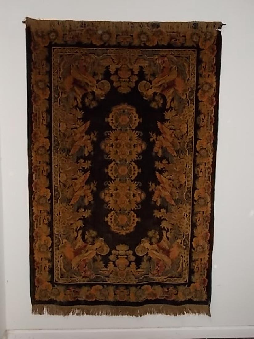 6: ANTIQUE FLOOR STANDING TAPESTRY FRAME