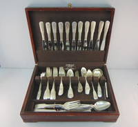 112A: 49-Piece Vintage Italian Silver Super Inox Flatwa - Sep 12, 2012 ...