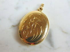 (4 Pc) Antique Art Nouveau George Steere Locket Pendants (#0612) on Nov ...