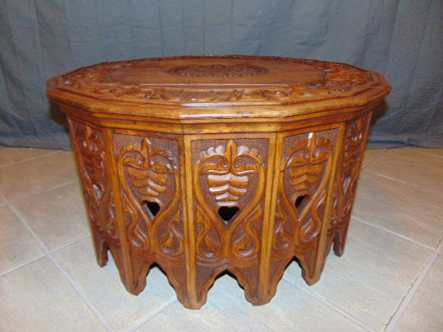 VINTAGE ANTIQUE TURKISH HAND CARVED DEER COFFEE TABLE - Apr 24, 2016 ...