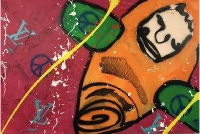 Espen Greger Hagen Louis Vuitton Flying Peace Canvas