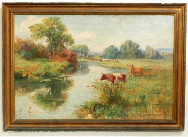 1197: CARL HIRSCHBERG (American. 1854-1923)"Landscape w - Mar 31, 2008 ...